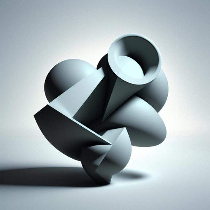 How 3-D Forms Are Used in Art and Design